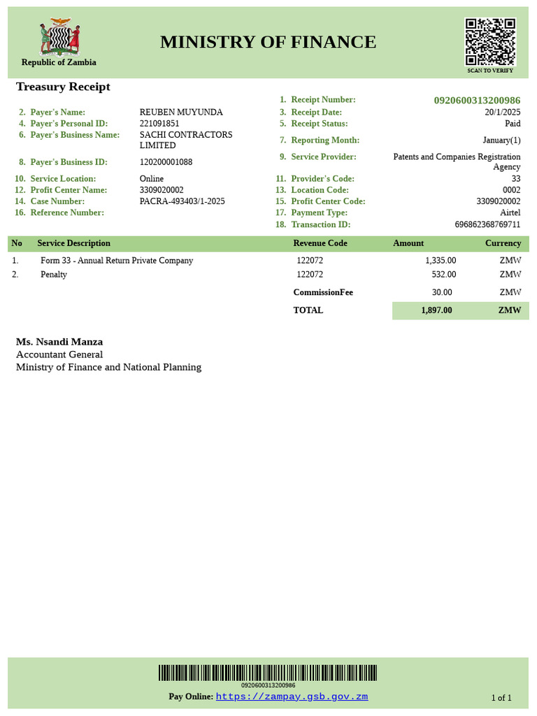 0920600313200986_Receipt | PDF | Receipt | Economies