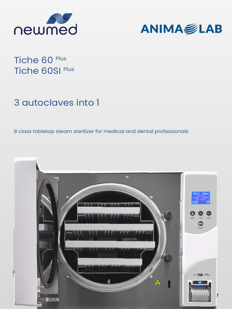 Tiche 60 Plus Autoclave Overview | PDF