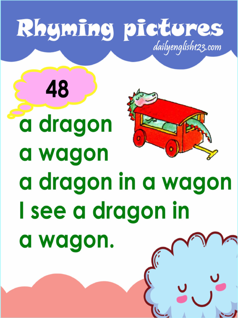 Rhyming Pictures 48 | PDF