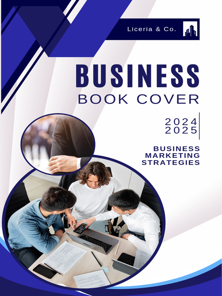 White and Blue Modern Business Book Cover | PDF