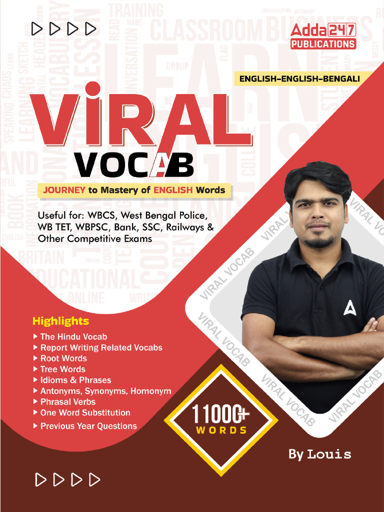 Viral Vocabs Index With Cover Page | PDF