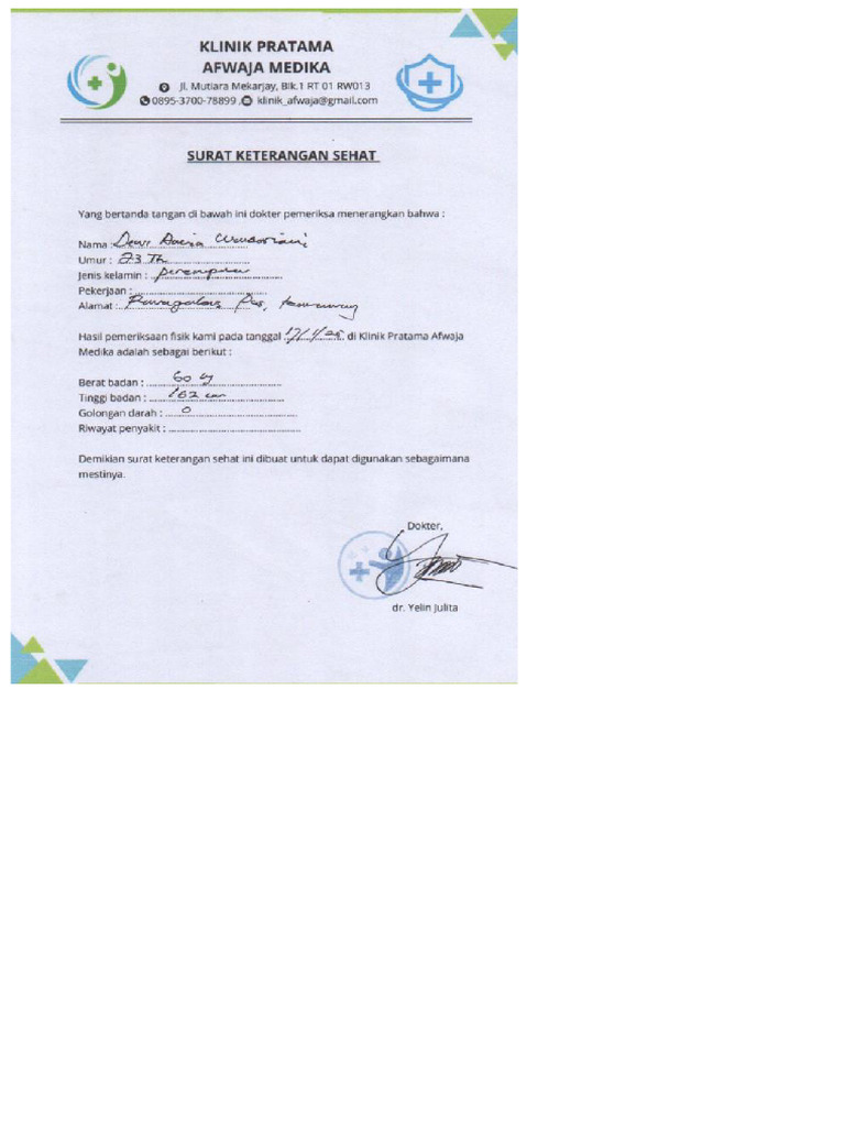 SCAN SURAT TIDAK BUTA WARNA | PDF