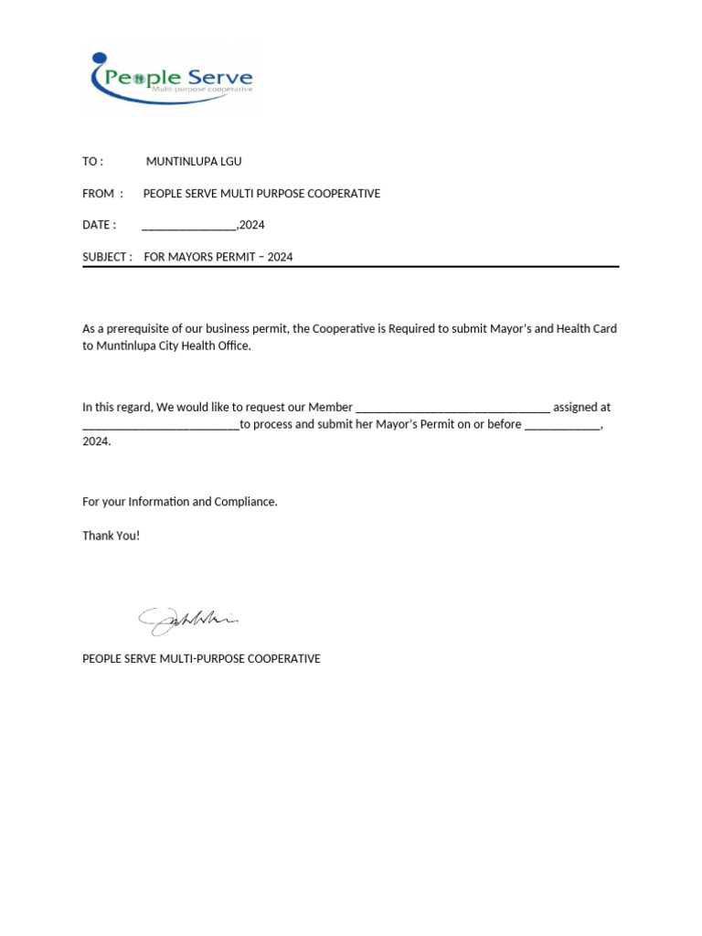 Introletter PeopleServe | PDF