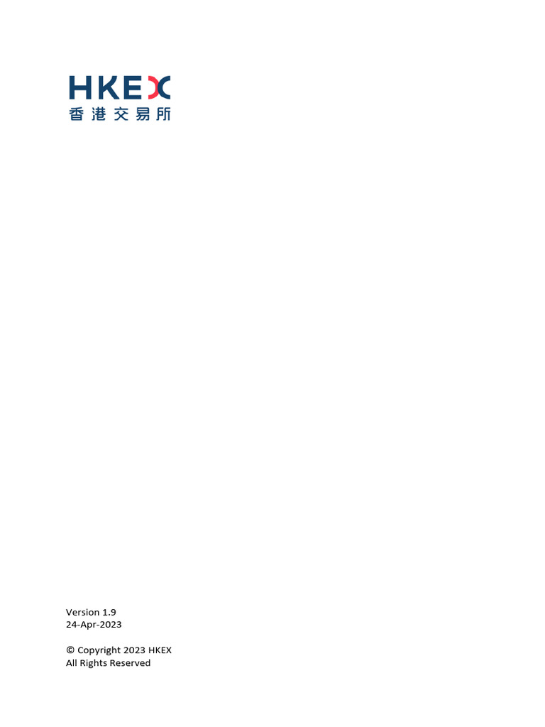 HKEX OMD MMDH Developers Guide v1 9 | PDF | Transmission Control Protocol | Pointer (Computer ...