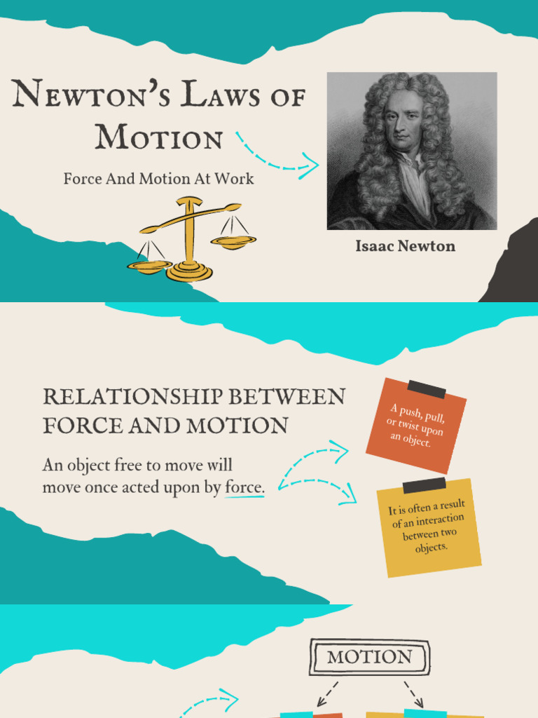 Understanding Newton's Laws of Motion | PDF | Force | Newton's Laws Of Motion