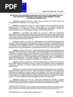 IRR RA 12009 Resolution No 02 2025 | PDF | Procurement | Government ...