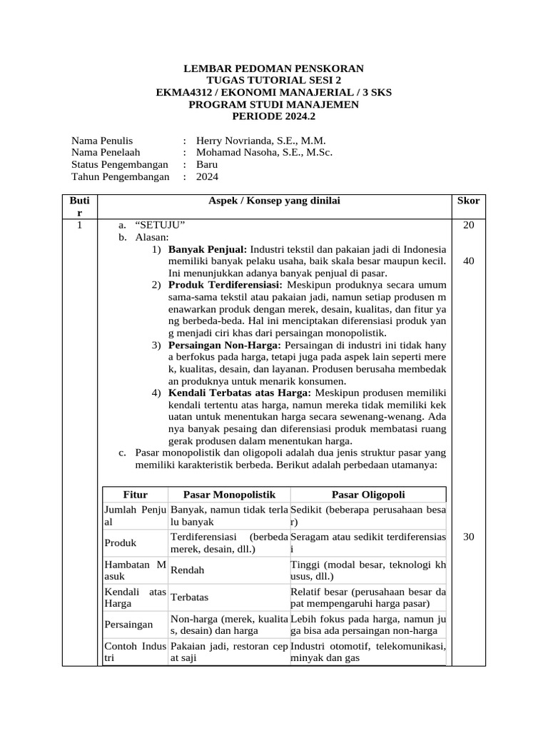 Pedoman Tugas 2 | PDF