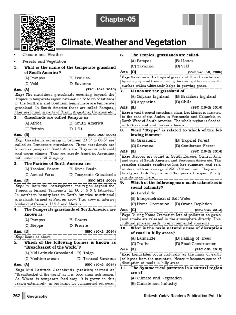 Climate, Weather and Vegetation | PDF | Precipitation | Fog