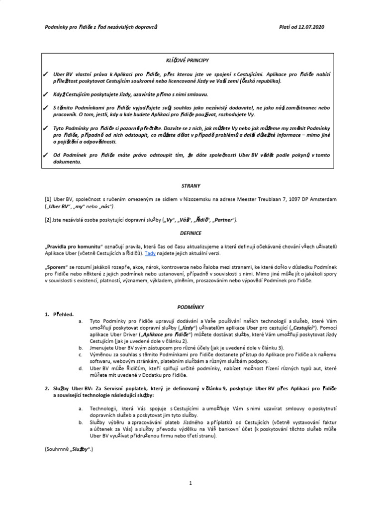 Driver Terms For Independent Operators | PDF
