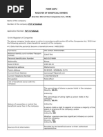 Beneficial Ownership Declaration Form | PDF | Corporations | Companies