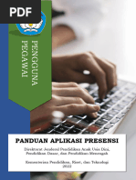 Tutorial Penggunaan Aplikasi E-Presensi | PDF