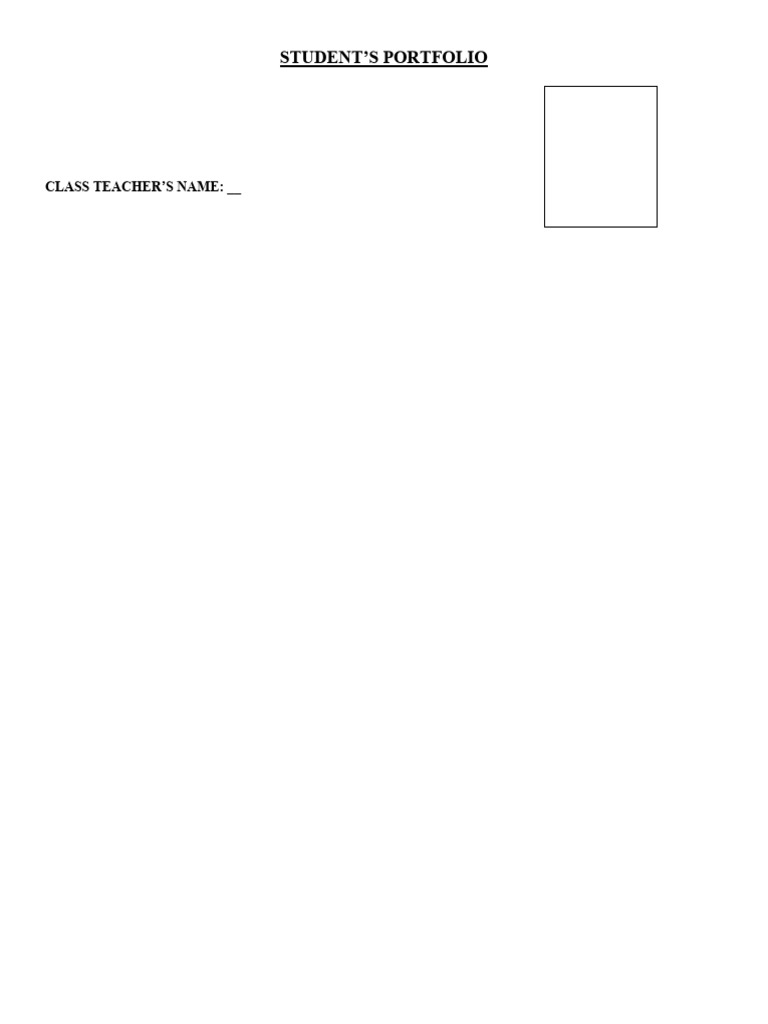 Dossier Format | PDF
