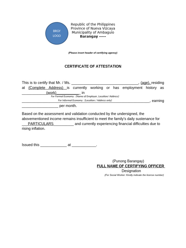 Akap Certification | PDF