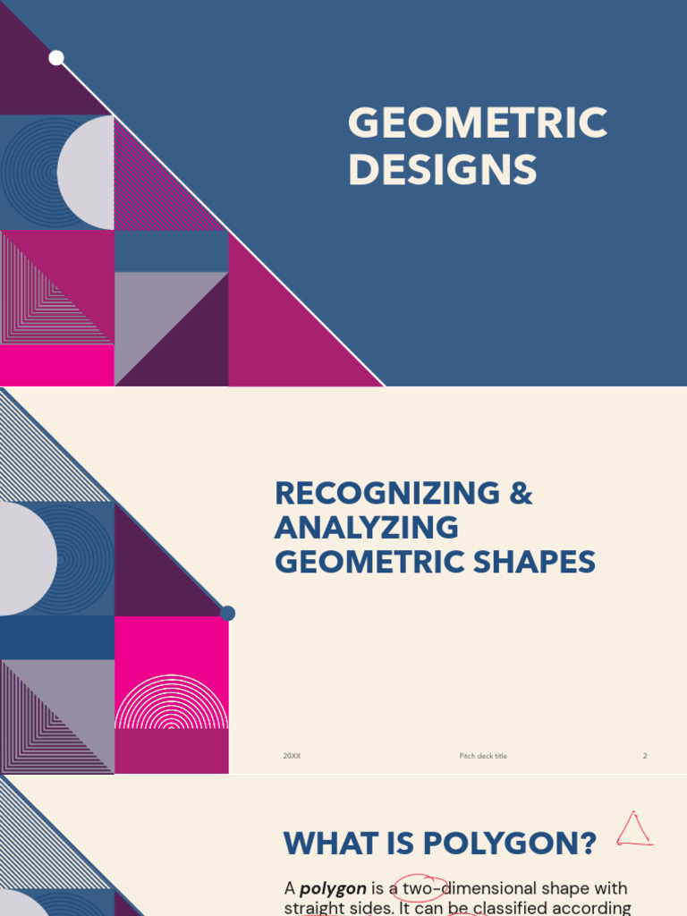 Geometric Designs Pdf Shape Polygon