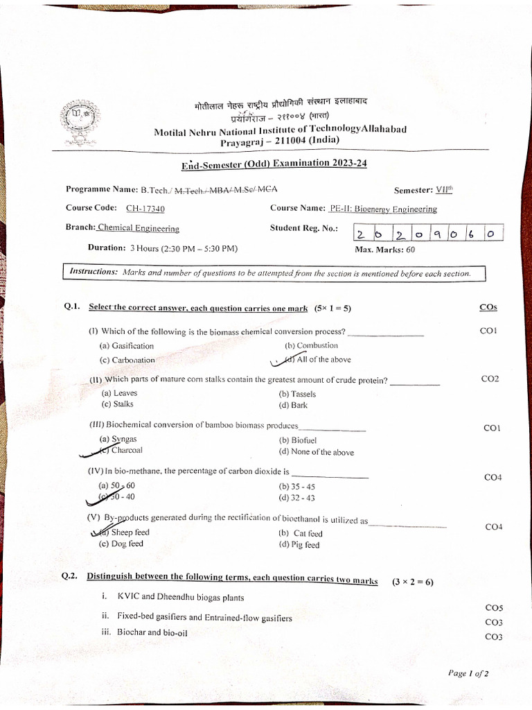 End Sem 7sem 2023 | PDF