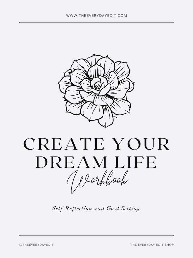 Self Reflectionand Goal Setting Workbook COLOUR | PDF | Happiness ...