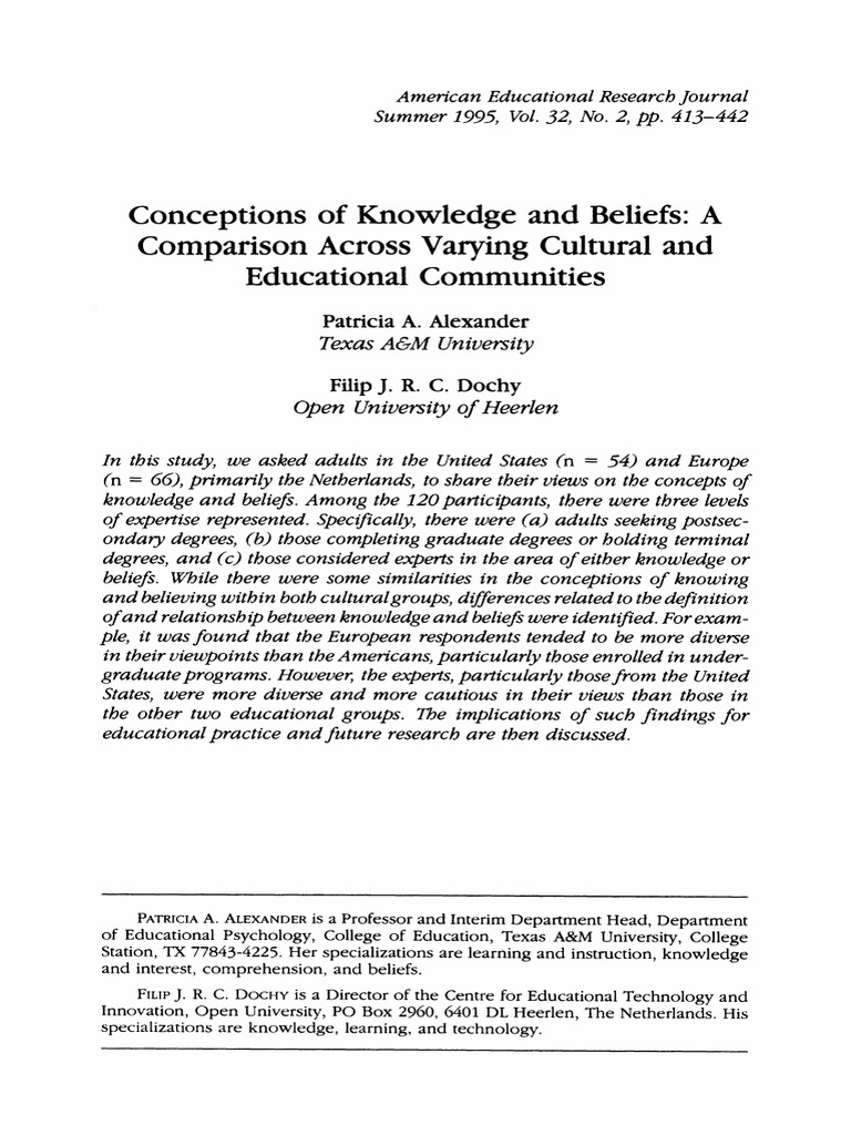Document | PDF | Knowledge | Truth
