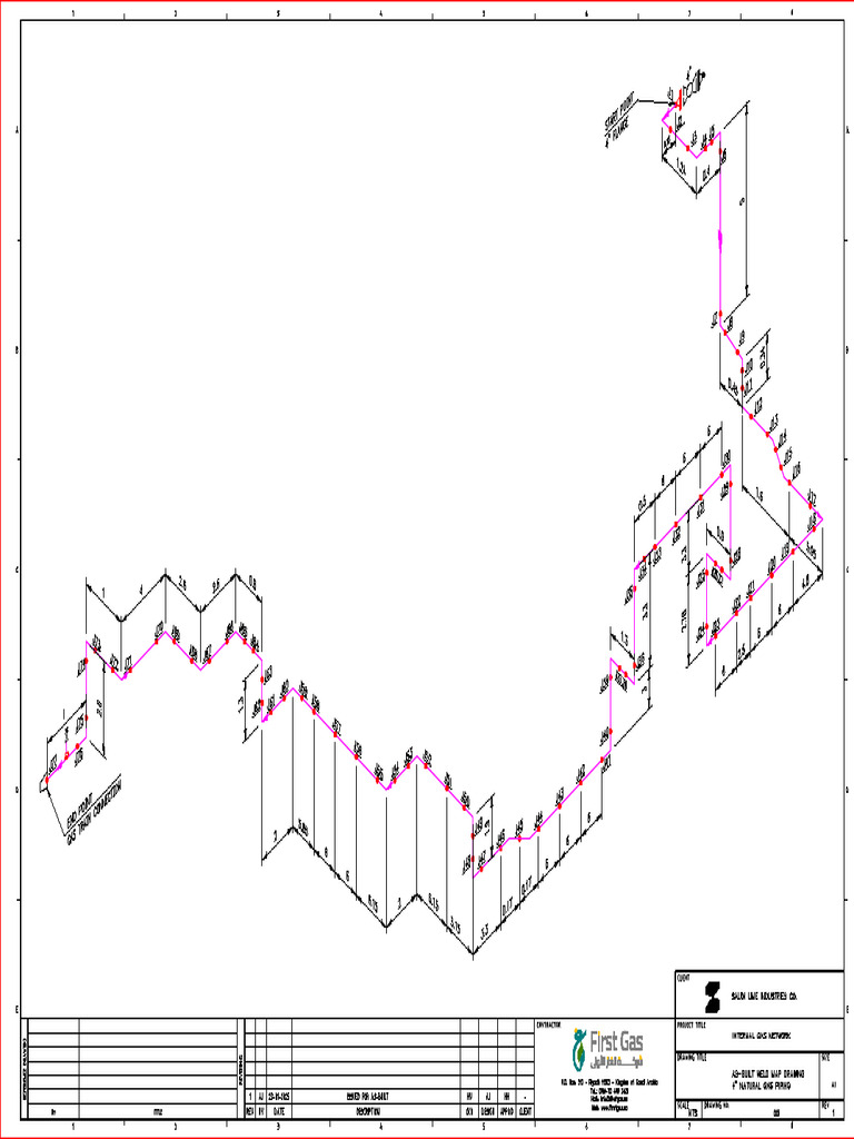 As-Built Weld Map Drawing-Model | PDF