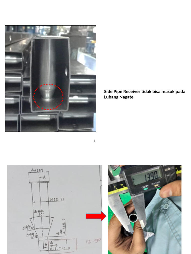 Side Pipe Receiver Problem | PDF