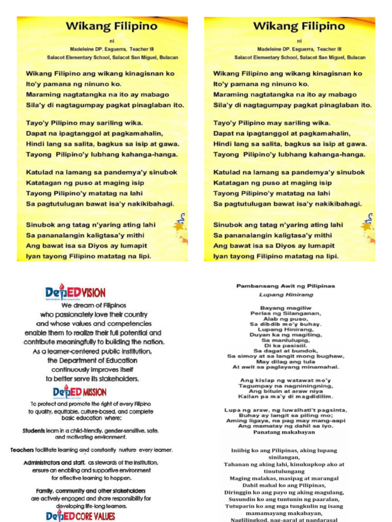 Deped Vision, Mission | PDF