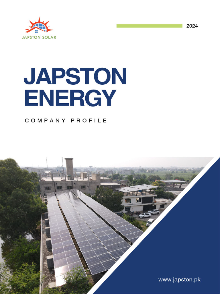 Japston Profile | PDF | Sustainability | Sustainable Energy