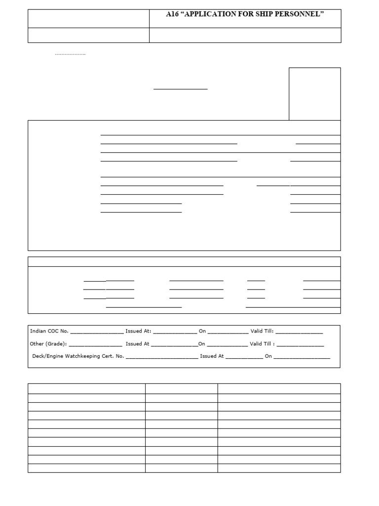 Application Form Seamate | PDF | Shipping | Water Transport