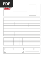 3 - Contoh Borang Permohonan Kerja | PDF