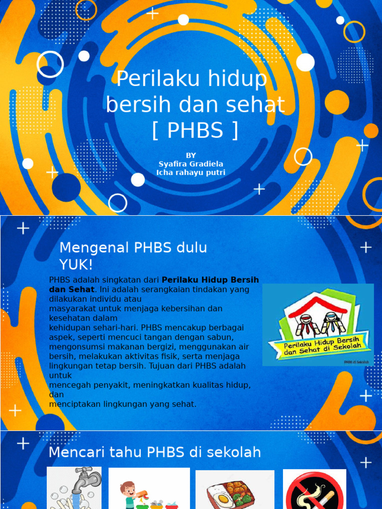 Manfaat PHBS di Sekolah | PDF