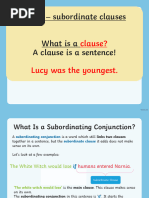Subordinating Conjunctions Ks2 What Is A Subordinating Conjunction ...