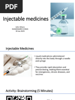 Types of Instillation Medicines Explained | PDF | Drugs | Clinical Medicine