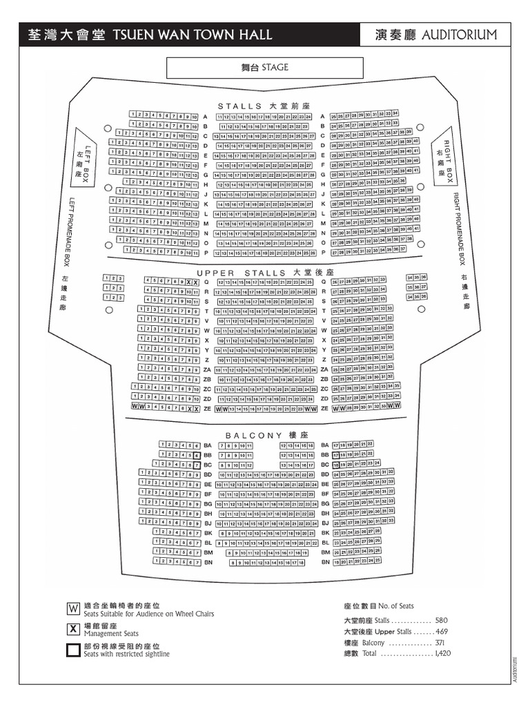 Aud Seating Plan | PDF