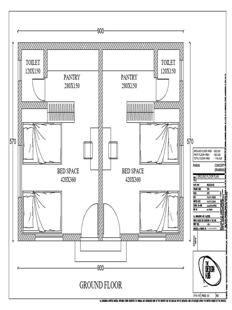Option-2 Ground Floor Plan | PDF