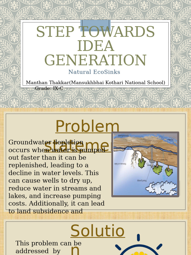 Step Towards Idea Generation | PDF