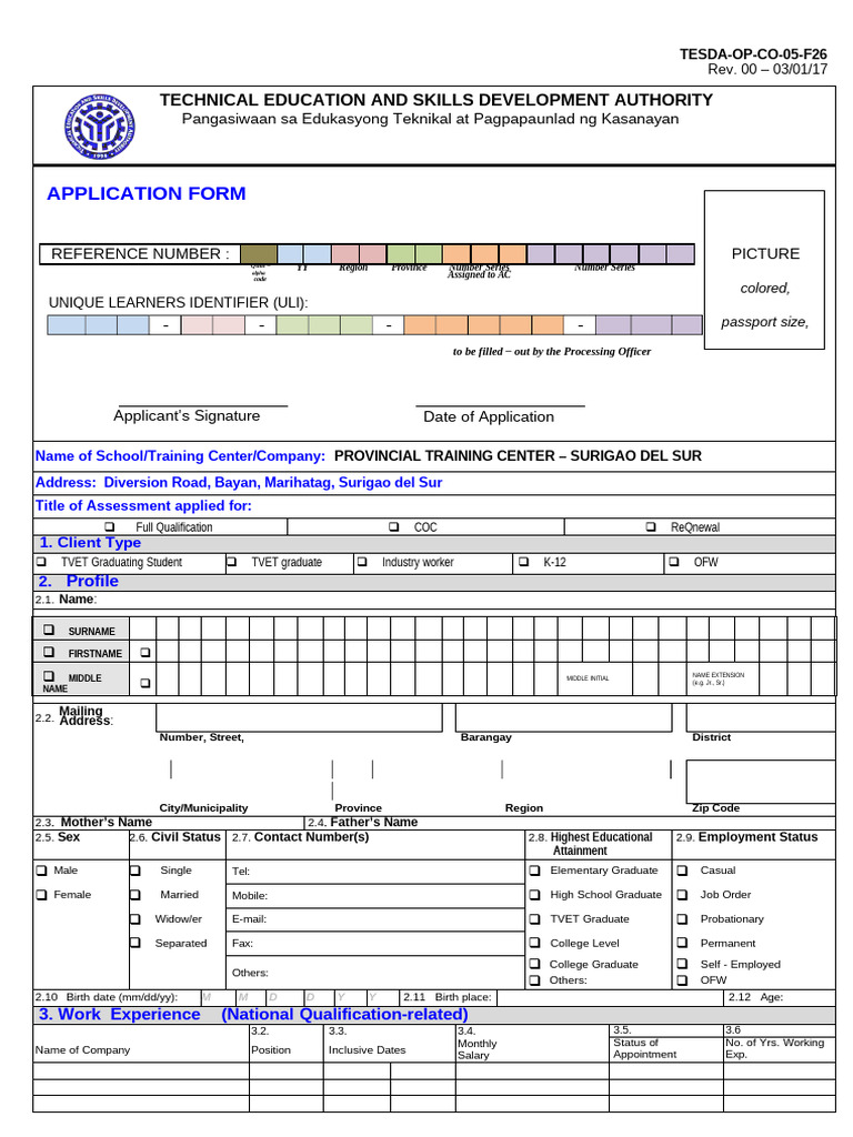 Assessment-Application - General | PDF