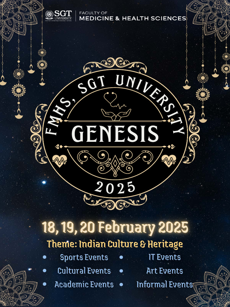 Genesis'25 Brochure Compressed | PDF