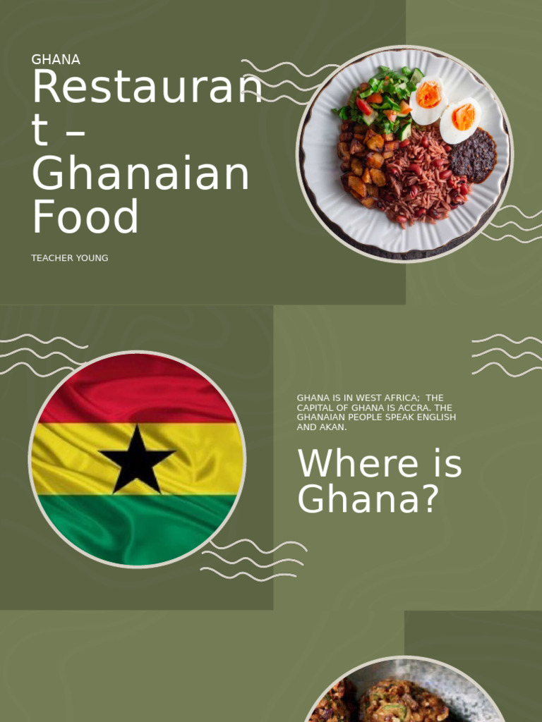 Ghanaian Food Menu Overview | PDF