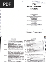 Ai3021 - It in Agricultural System Syllabus | PDF | Agriculture