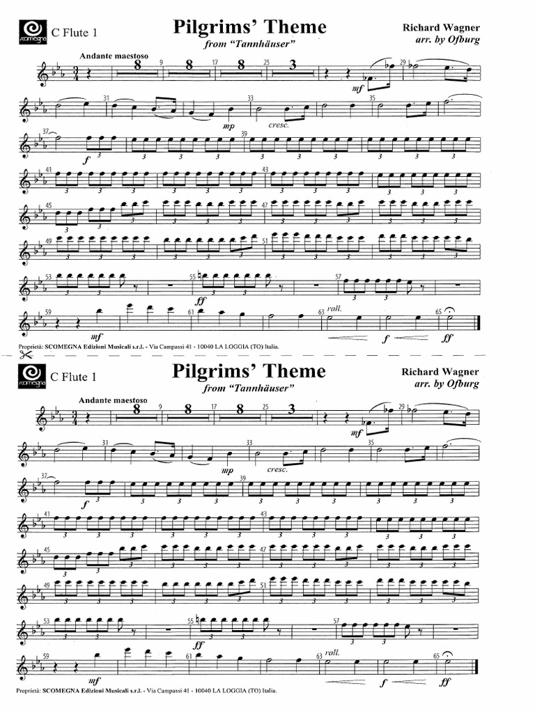 Pilgrim's Theme - Partitions | PDF
