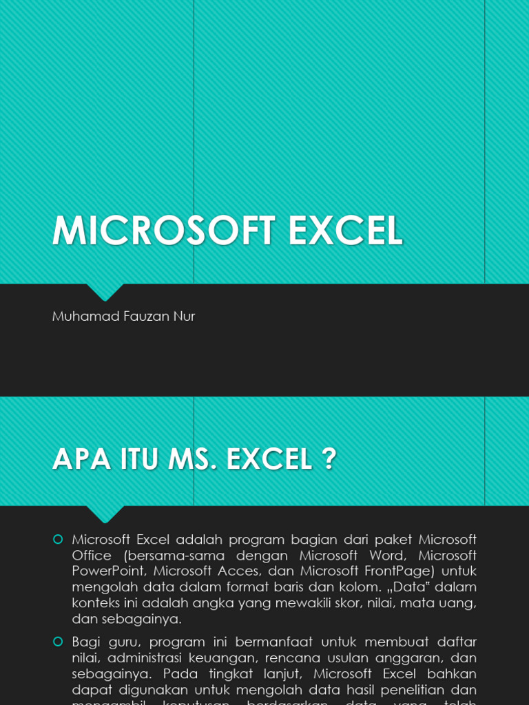 Panduan Lengkap Microsoft Excel | PDF