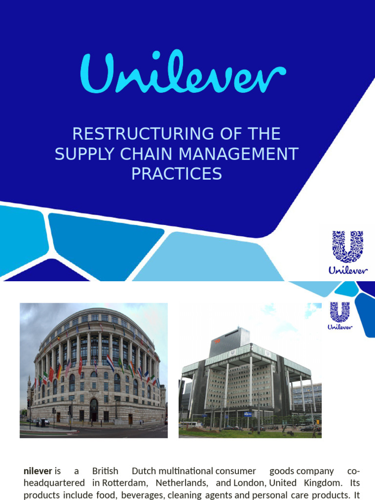 Unilever Supply Chain Restructuring Insights | PDF | Supply Chain ...