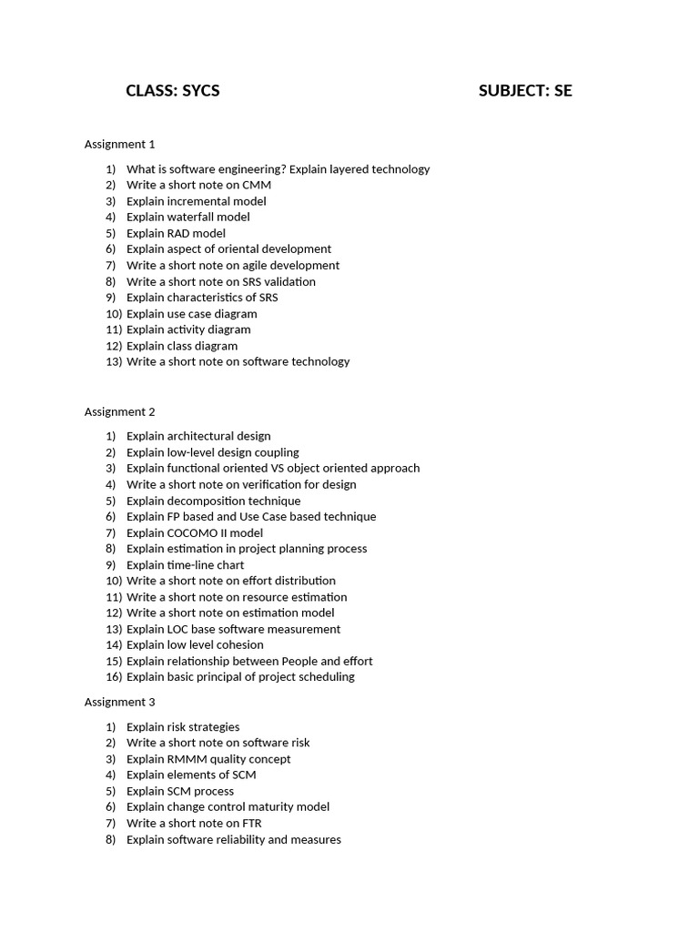 Software Engineering Concepts and Models | PDF