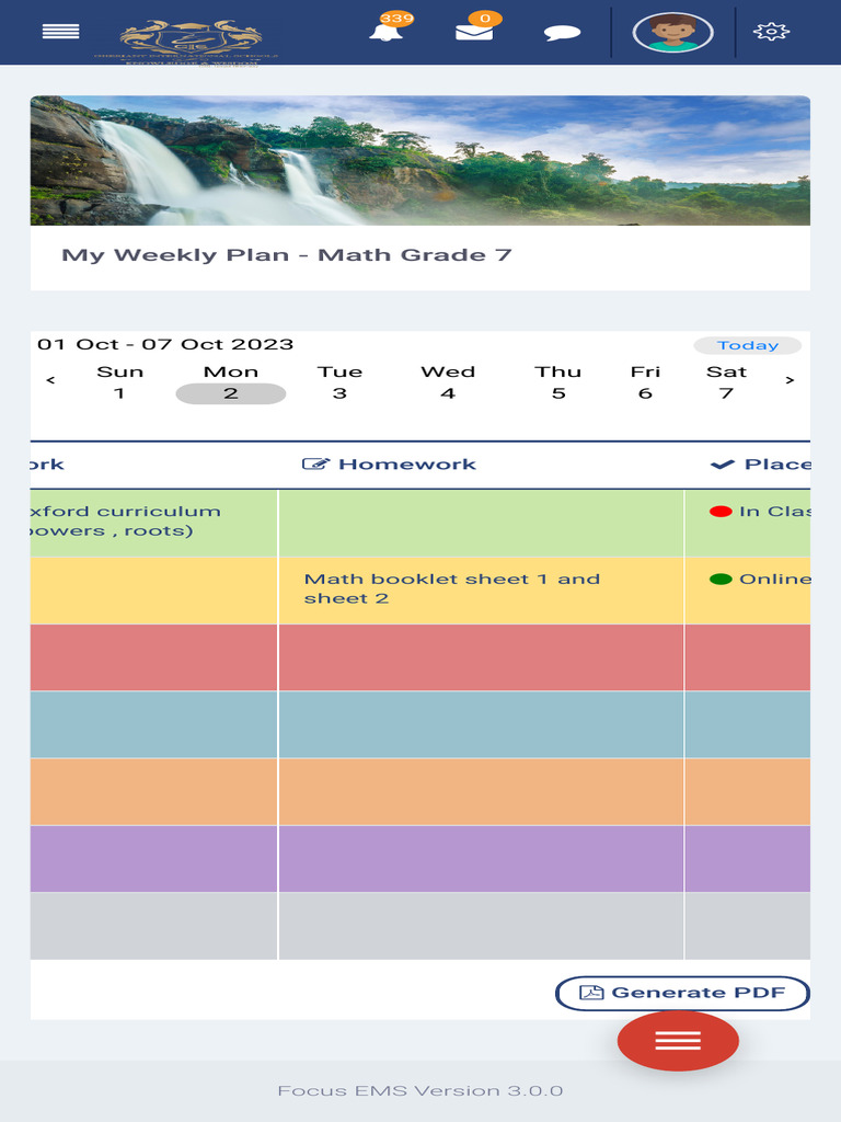 Gheriany International Schools | PDF