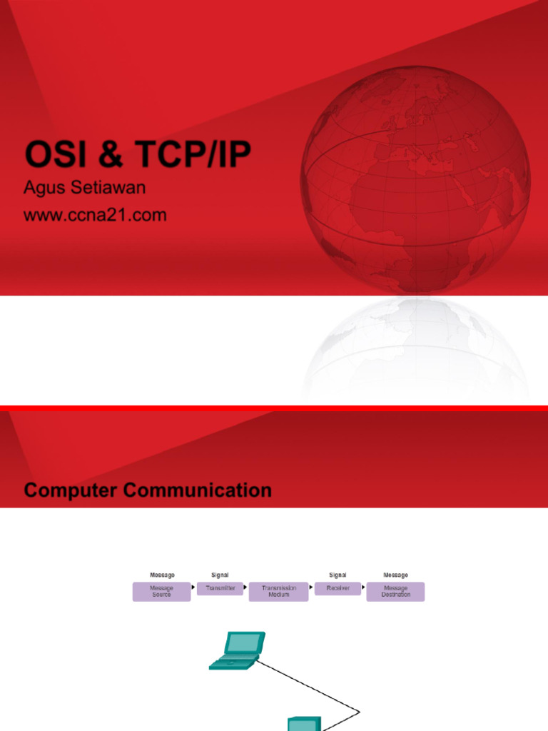 Day 1.4 OSI Layer Dan TCPIP | PDF | Osi Model | Internet Protocol Suite