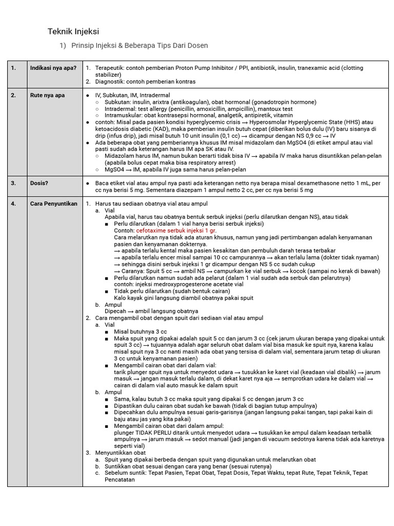 Script_-_Teknik_Injeksi__Catatan | PDF
