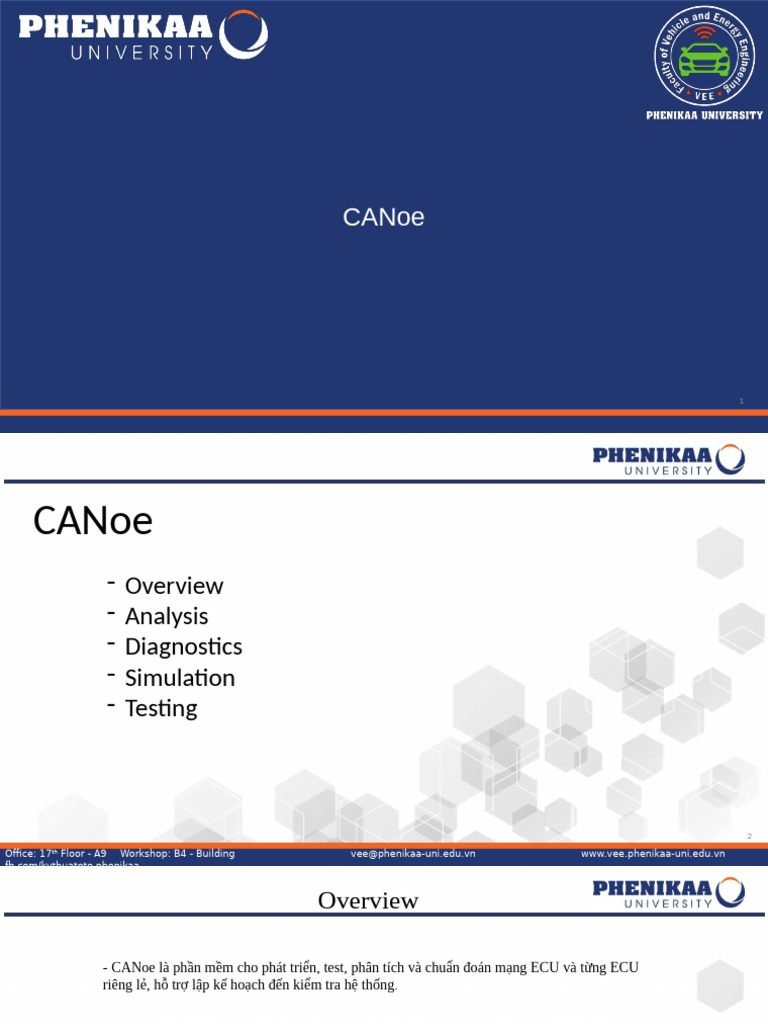 CANoe | PDF