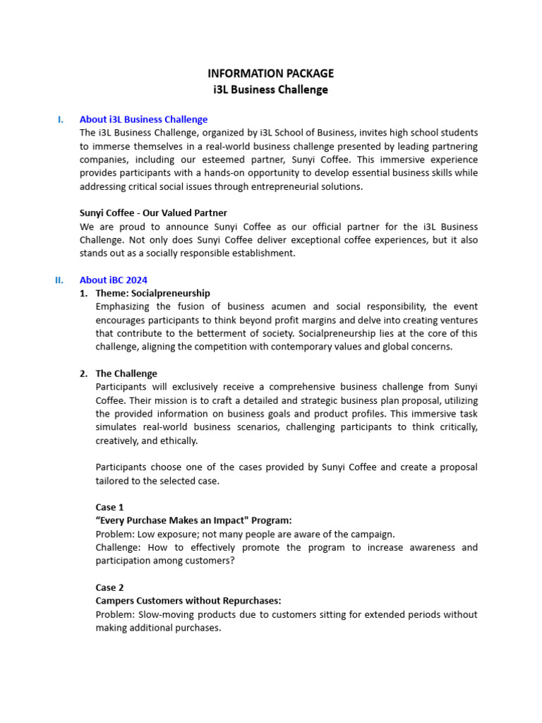 iBC 2024 Info Package | PDF | Business