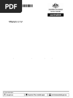 Centrelink Authorisation Form ss313 - 1005en | PDF | Social ...