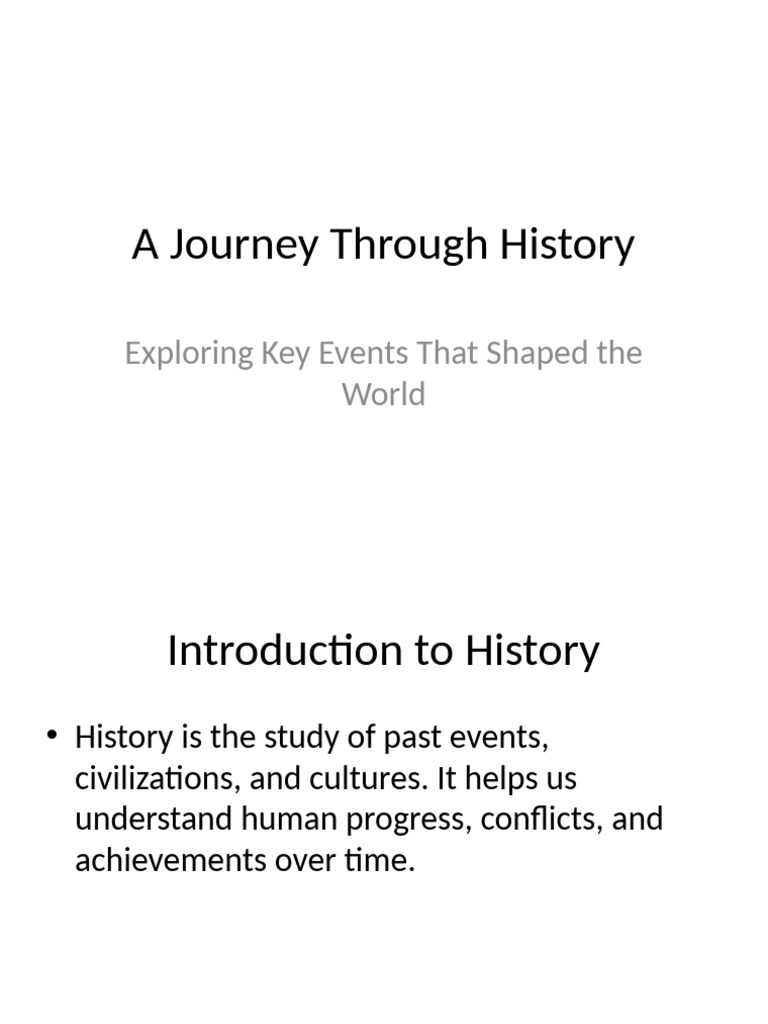 History Presentation | PDF