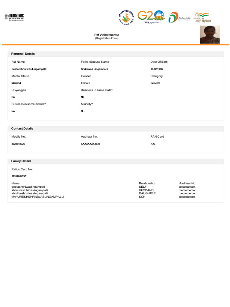 ApplicationForm - MH 014 251577 31691080 | PDF