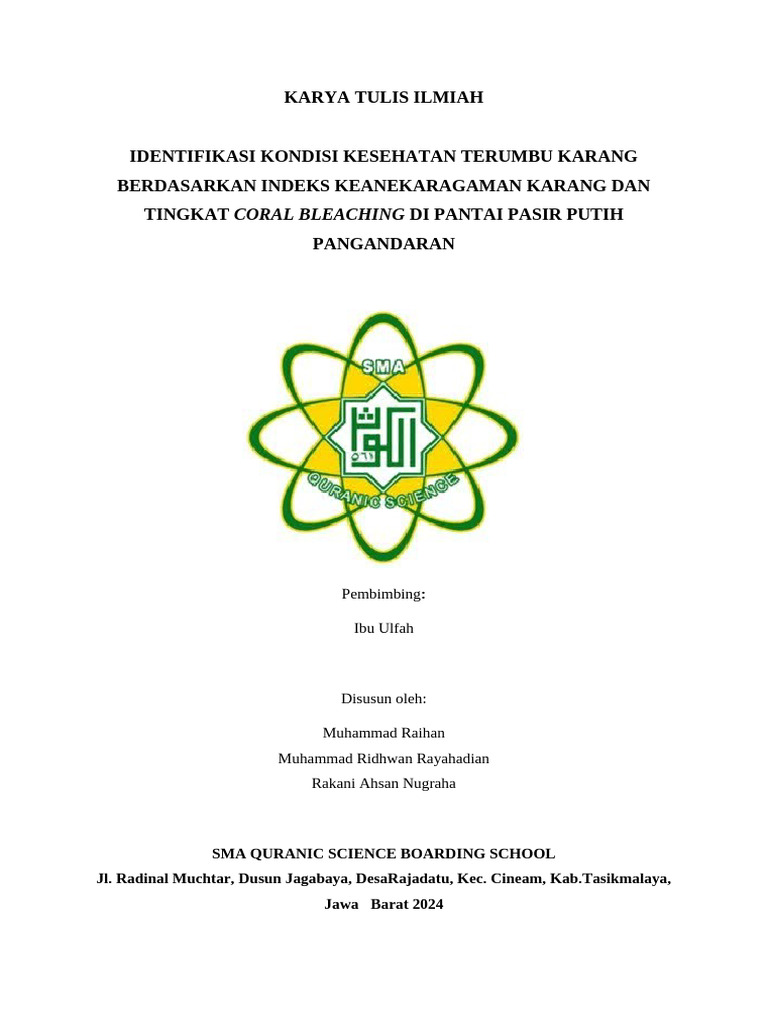 Risalam Terumbu Karang Fixed Edition!!!!!!!!!!!!!!!!!!!!!!!!!!!!!!!!!!!!!!! | PDF
